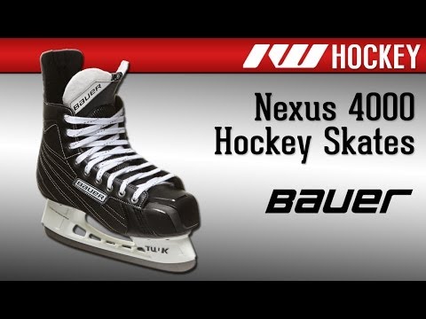 Bauer Nexus 4000 Ice Hockey Skate Review - YouTube