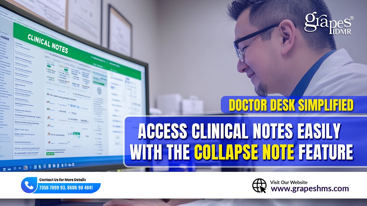 Doctor Desk Simplified: Access Clinical Notes Easily with the Collapse ...