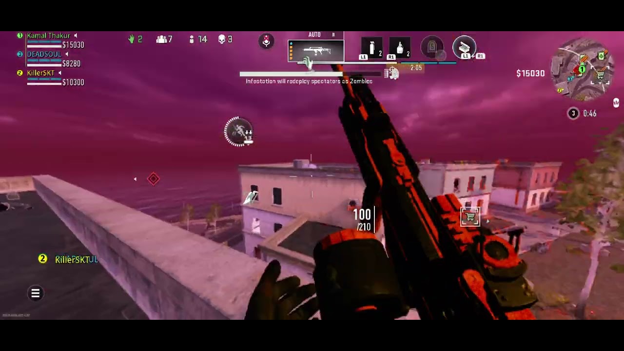 Warzone mobile zombies Royal iOS gameplay Ps4 Controller support - YouTube