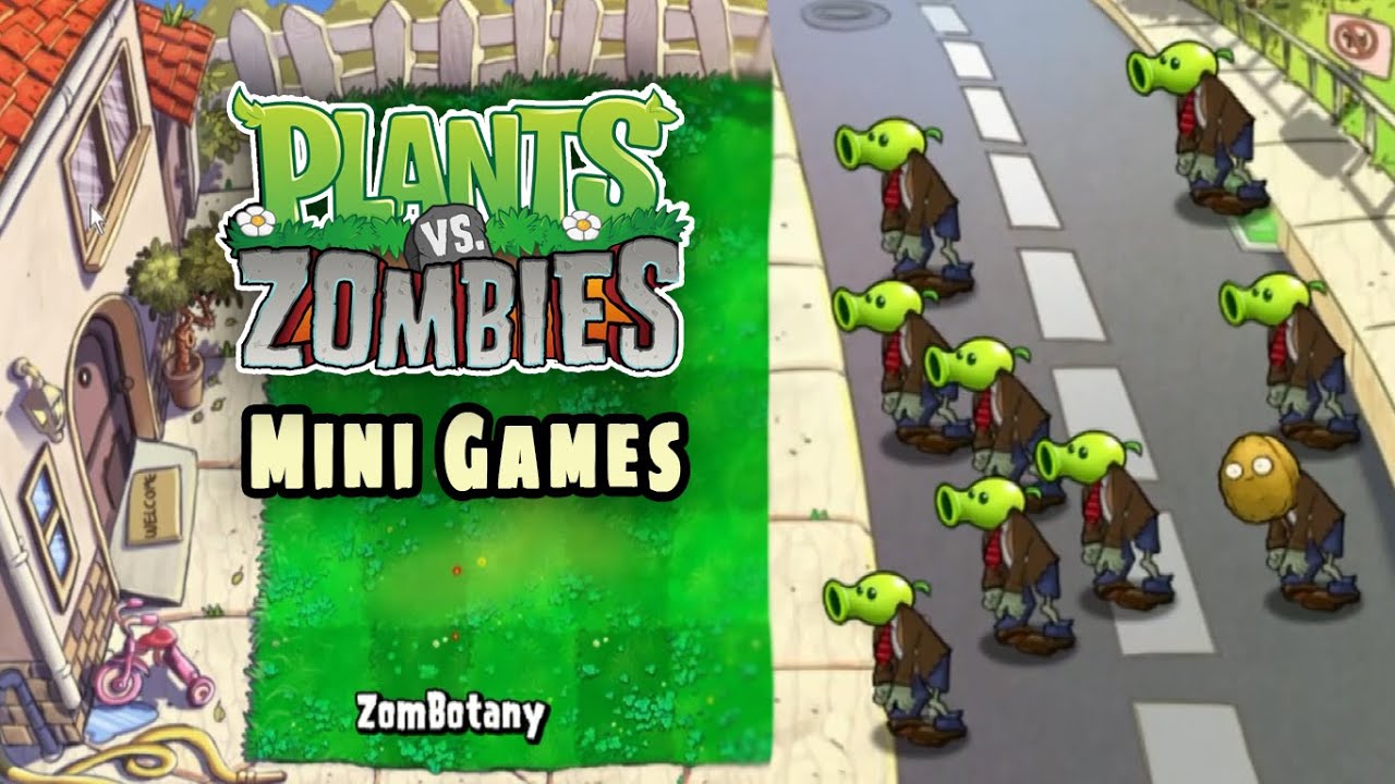 Plants vs Zombies || Mini Games || ZOMBOTANY || Daily Gameplay ...