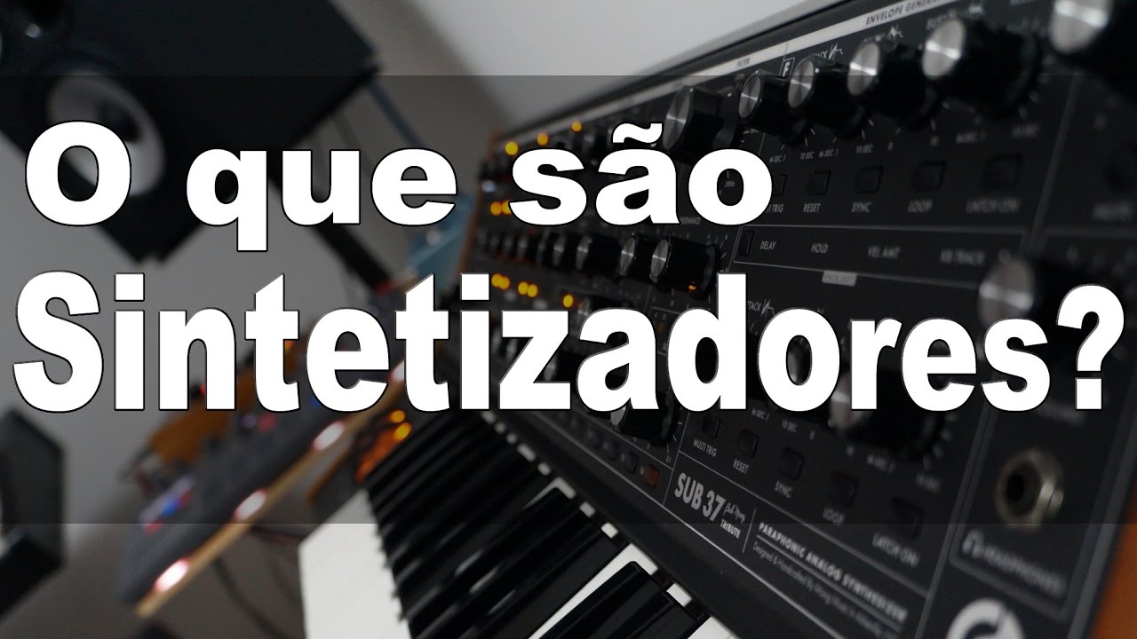 O que são Sintetizadores? Aula do curso Sintetizadores e Síntese ...