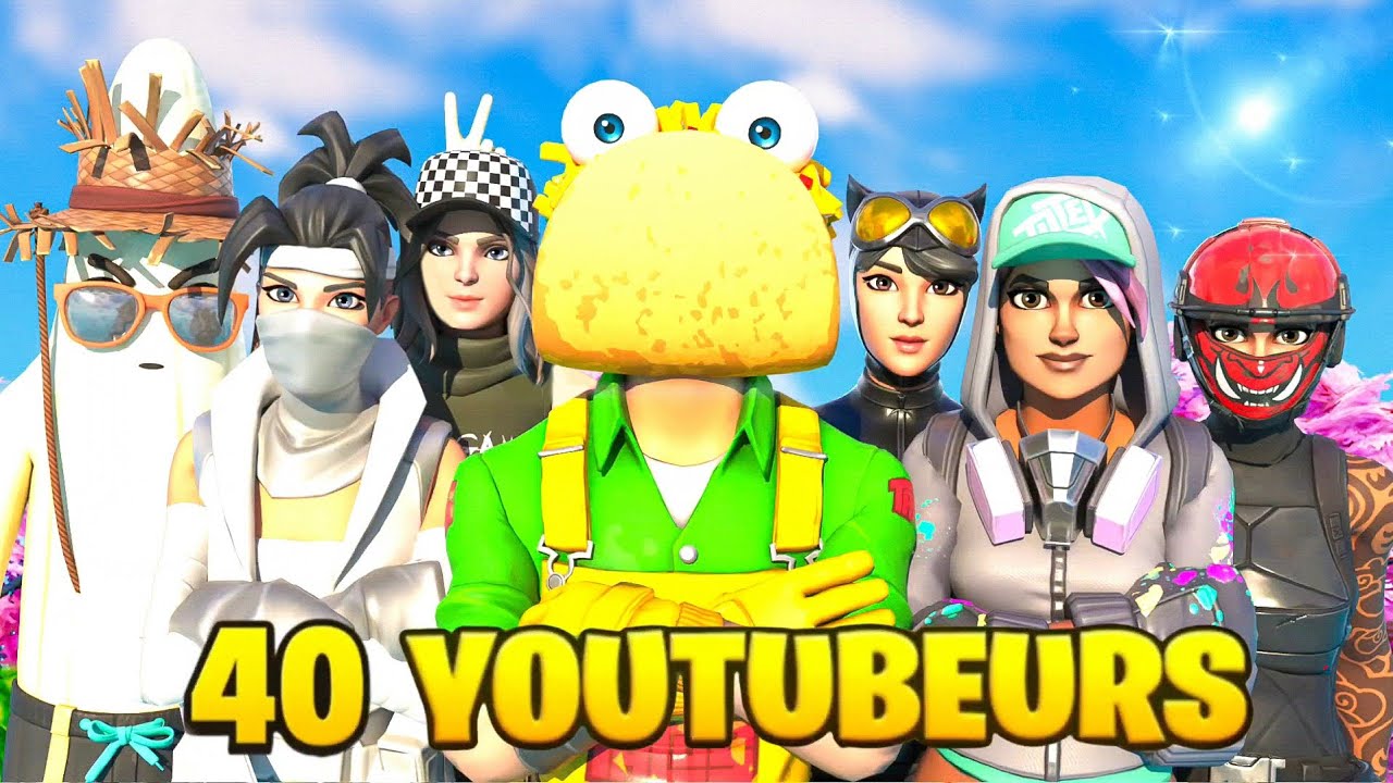 40 YOUTUBEURS S'AFFRONTENT En RECHARGE 😳( Ft.Tranchou, Xeto, The ...