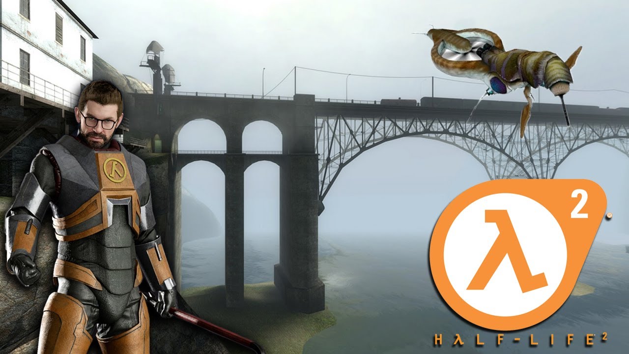 The Bridge of Death | Half life 2 part 7 - YouTube