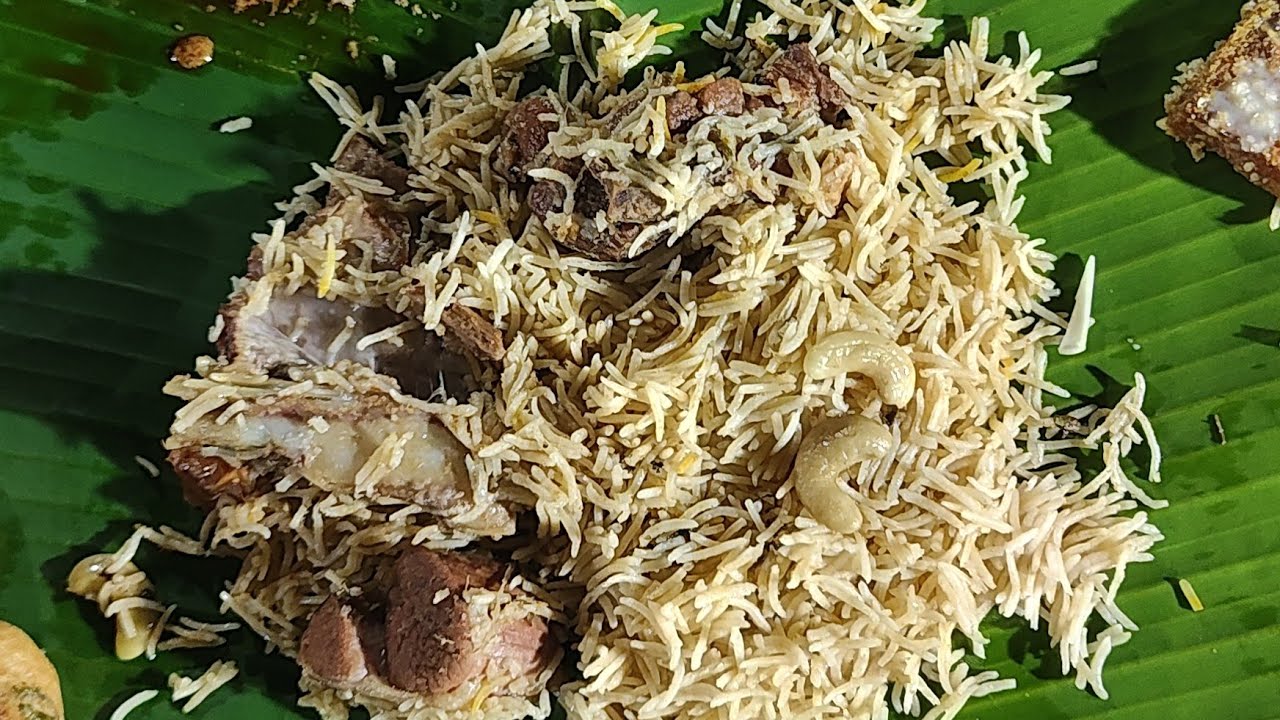 Eluru famous mutton dum biryani master Sharif @DileepAtoZvideosTelugu ...