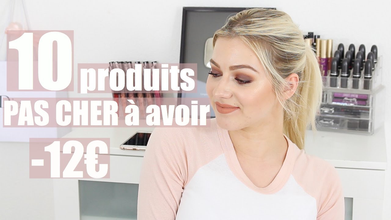 TOP 10 : Produits pas chers à avoir (-12€) - YouTube