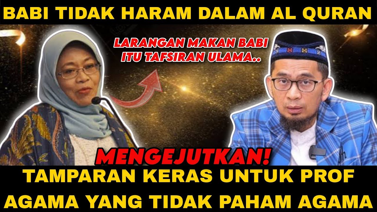AL QURAN TIDAK MELARANG DAN MENGHARAMKAN BABI? USTADZ ADI HIDAYAT ...