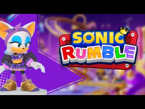 Sonic Rumble: Cheerleader Rouge - Game Play - YouTube