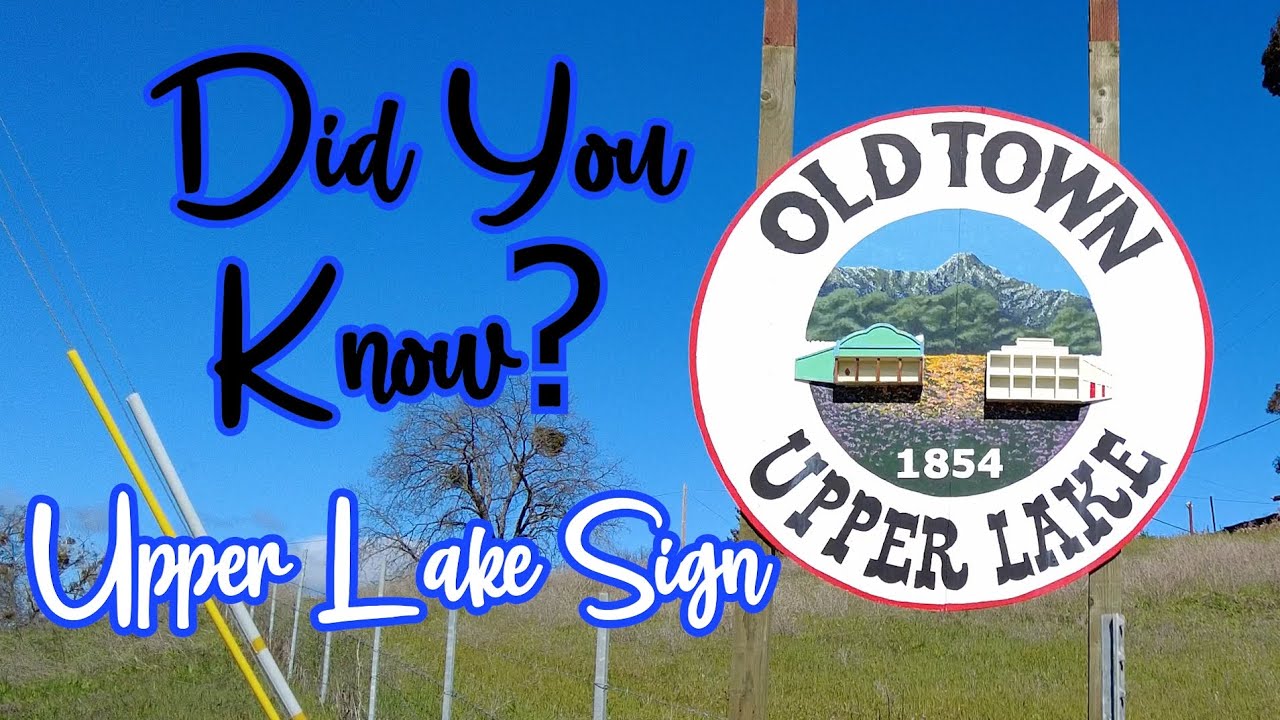Remaking a Vintage Sign: Upper Lake Sign - YouTube