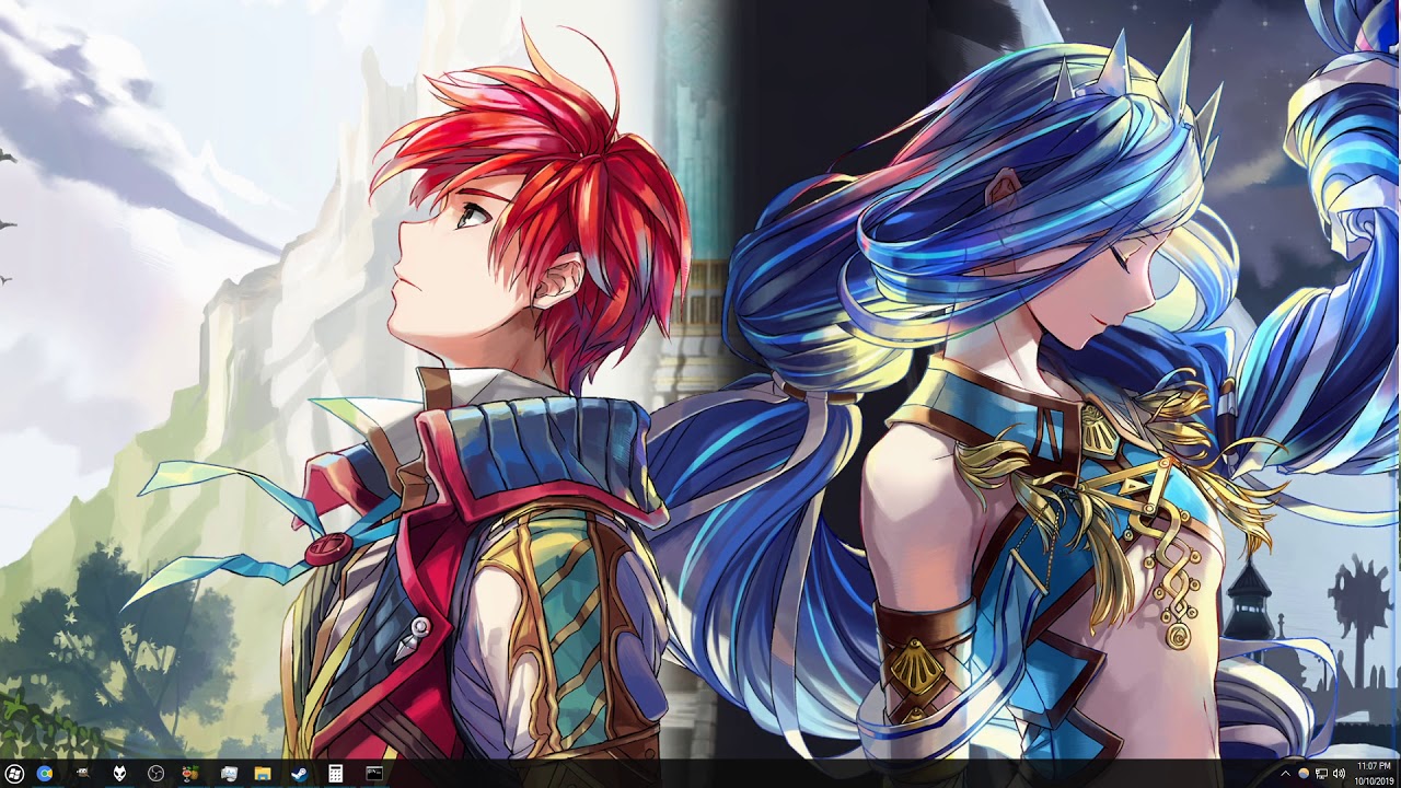 Ys wallpaper (single monitor view) - YouTube