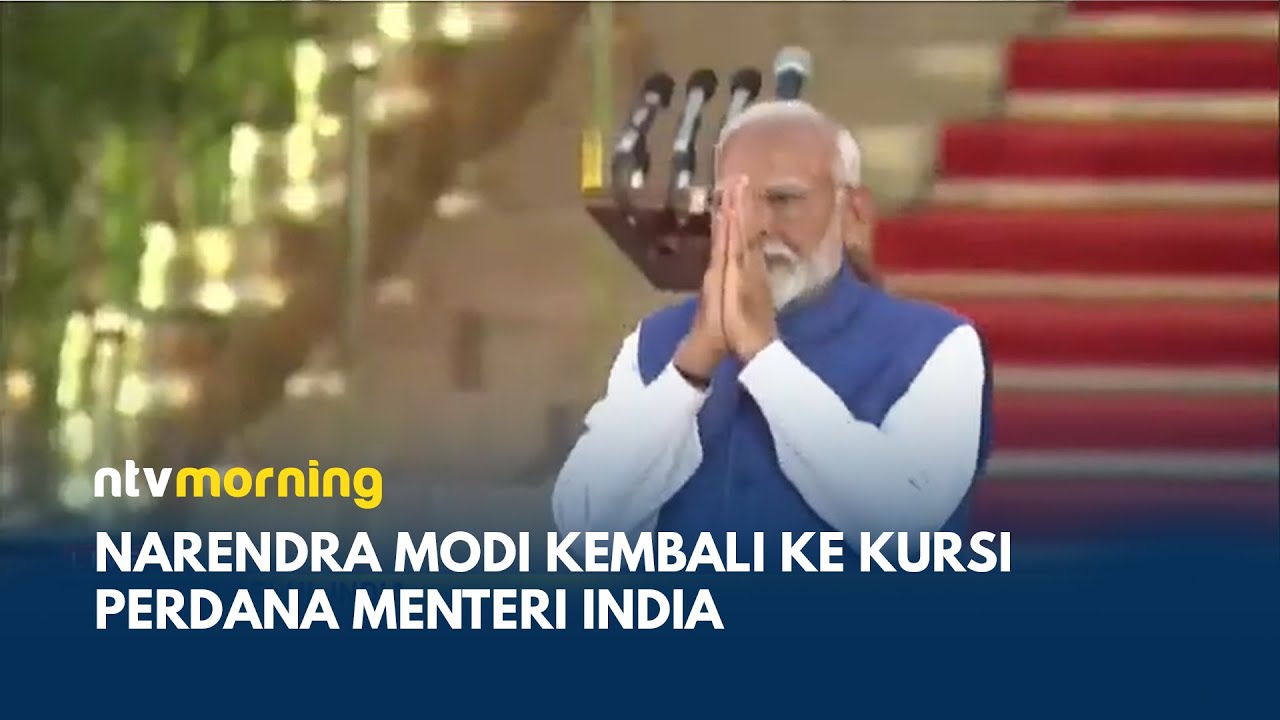 Narendra Modi Dilantik sebagai Perdana Menteri India untuk Kali Ketiga ...