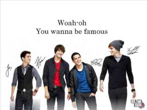 Big Time Rush - Famous[Lyrics] - YouTube
