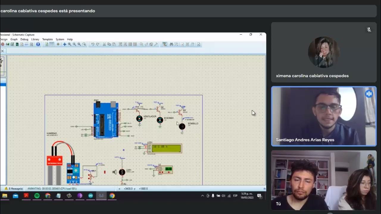 simulacion invernadero con arduino y proteus - YouTube