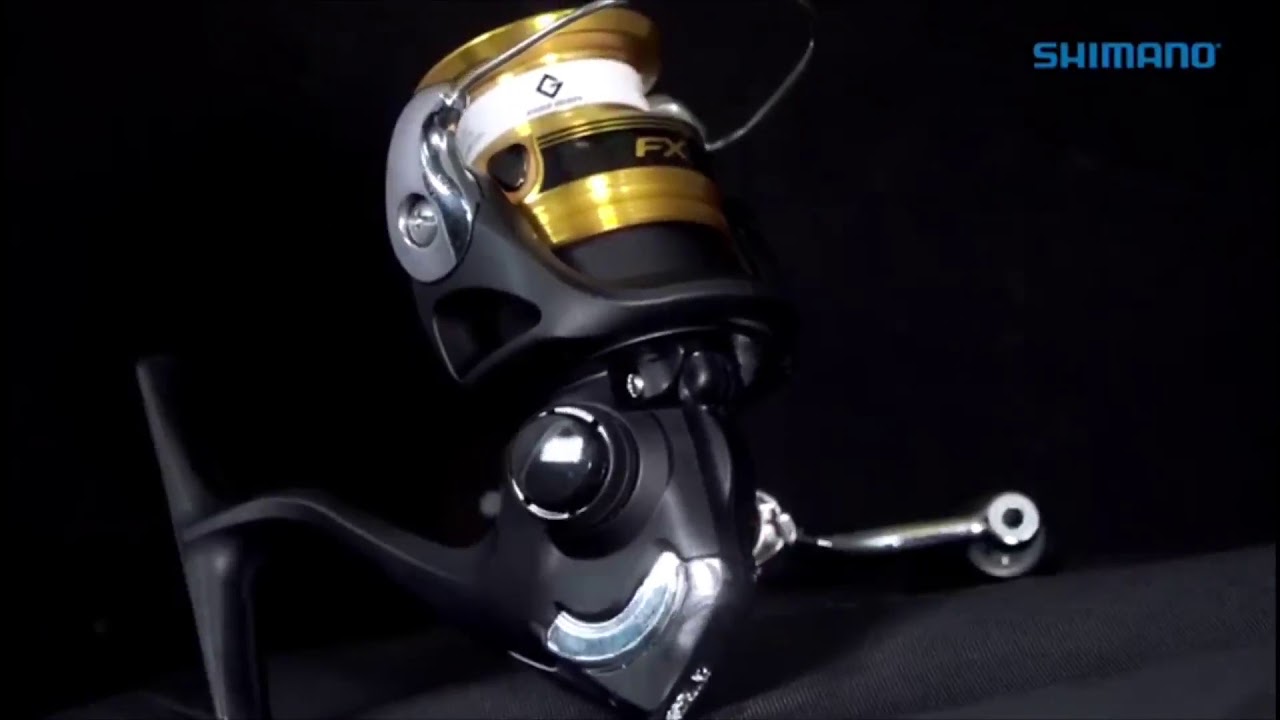 Reel Shimano Fx 1000 Fc - YouTube
