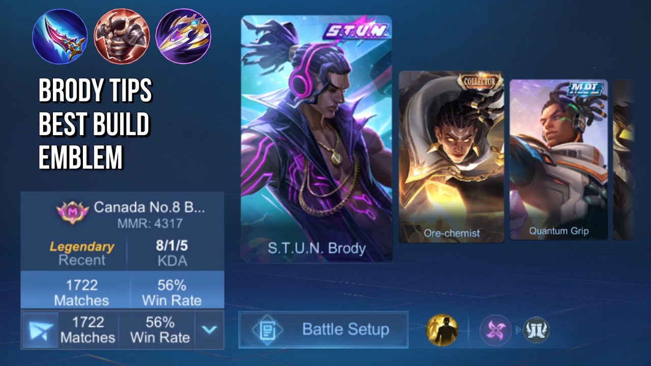 BRODY WITH BRUTE FORCE IS BROKEN!! New BRODY DAMAGE BUILD & EMBLEM 2024 ...