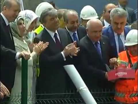 Üçüncü Köprü temel atma töreni