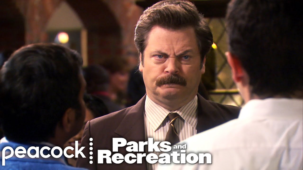 Ron Interferes with Tom's Love Life | Parks and Recreation - YouTube