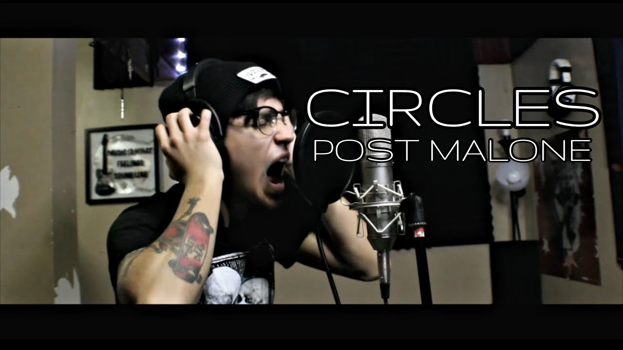 Circles - Post Malone (Full Band Cover by Aaron Manzano) - YouTube