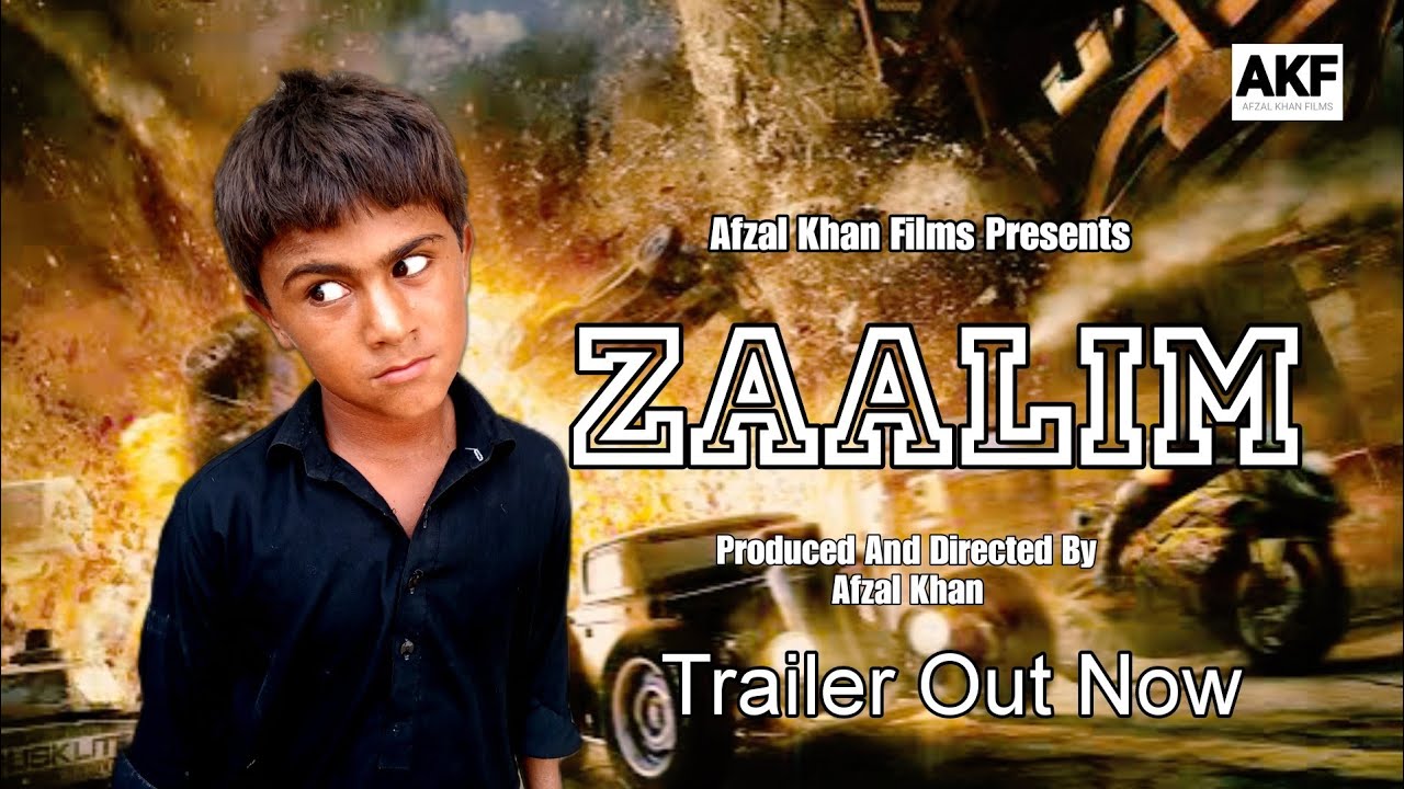 Zaalim _ Official Trailer | Afzal Khan, Kashif Khan, Zameer Ahmed ...