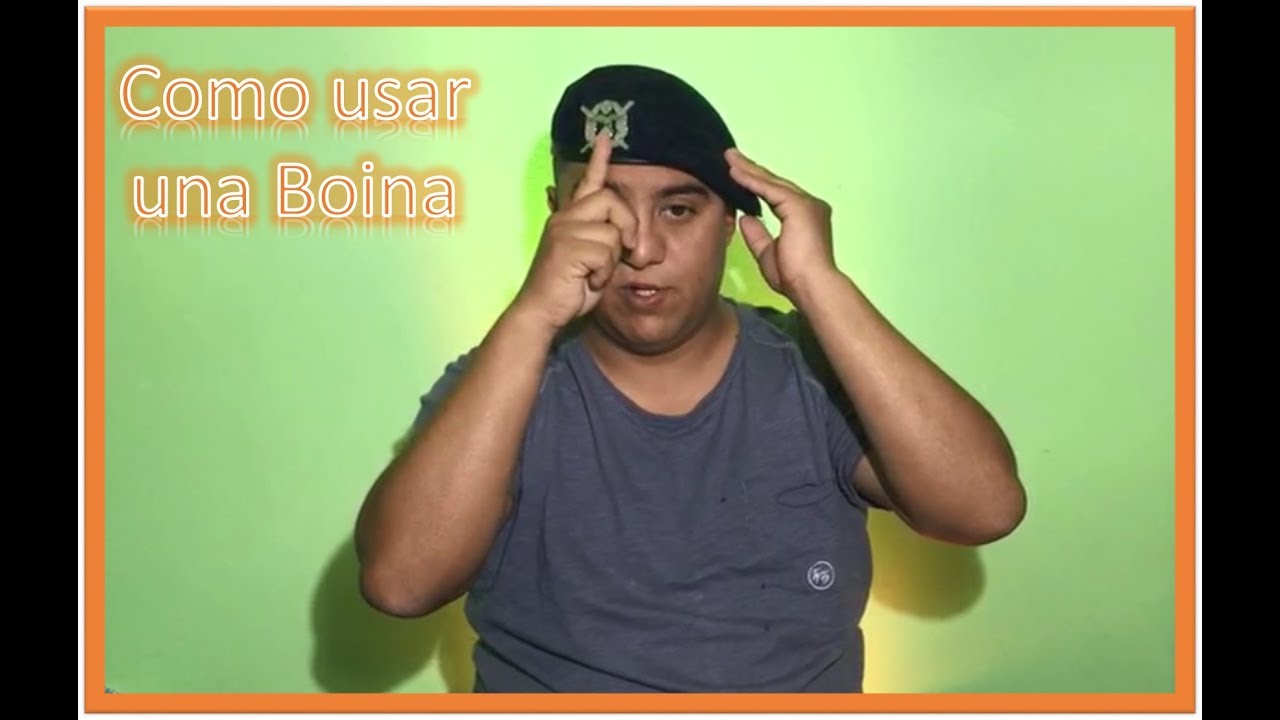 Como usar una Boina. - YouTube