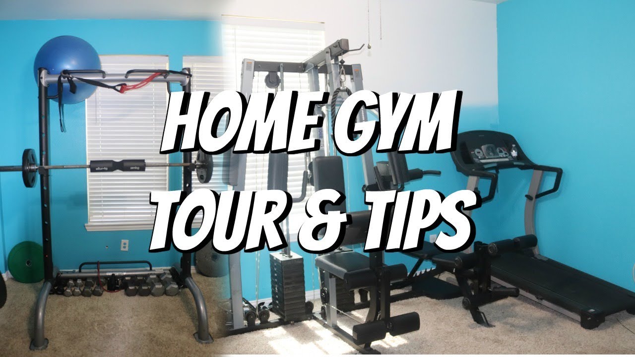 How To Setup A Home Gym: My Home Gym Tour and Tips - YouTube