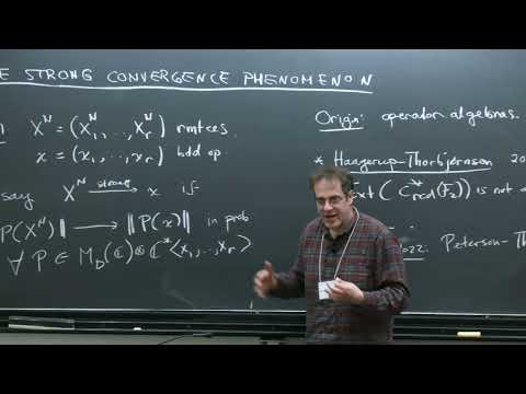 Ramon van Handel: The strong convergence phenomenon - YouTube