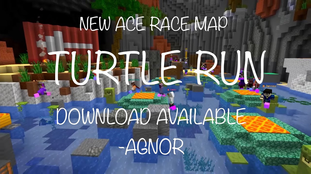 TURTLE RUN - NEW ACE RACE MAP RECREATION | MCC - YouTube