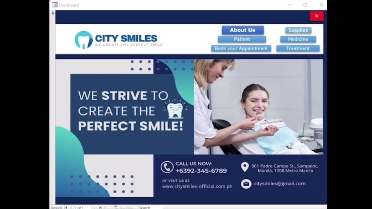 City Smiles Dental Management System - YouTube