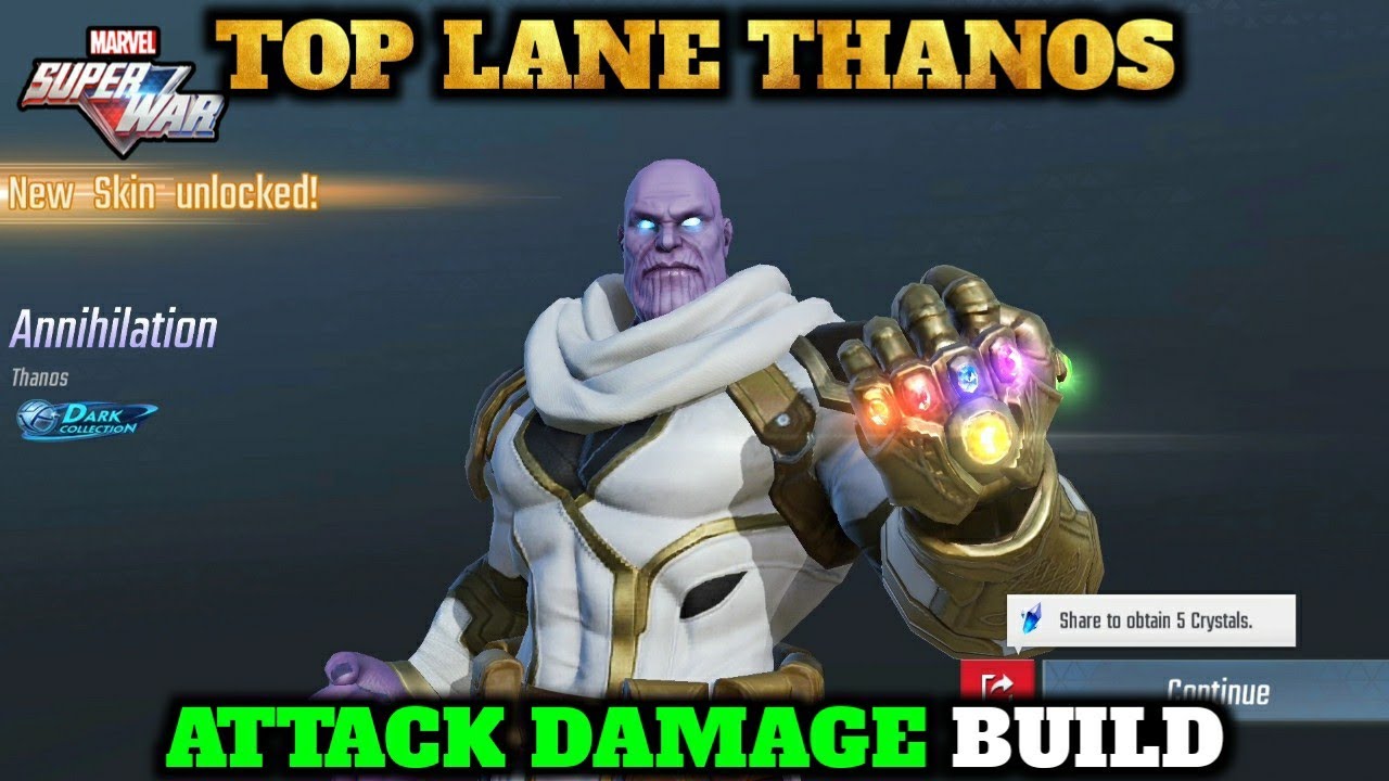 Thanos ANNIHILATION Skin Gameplay - YouTube