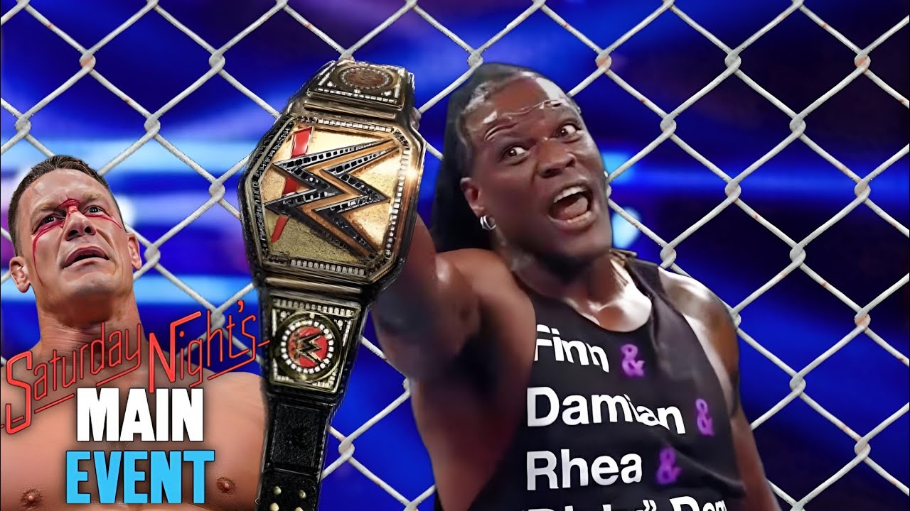 WWE 24 May 2025 R Truth Finally Dethroned John Cena & Won Undisputed ...