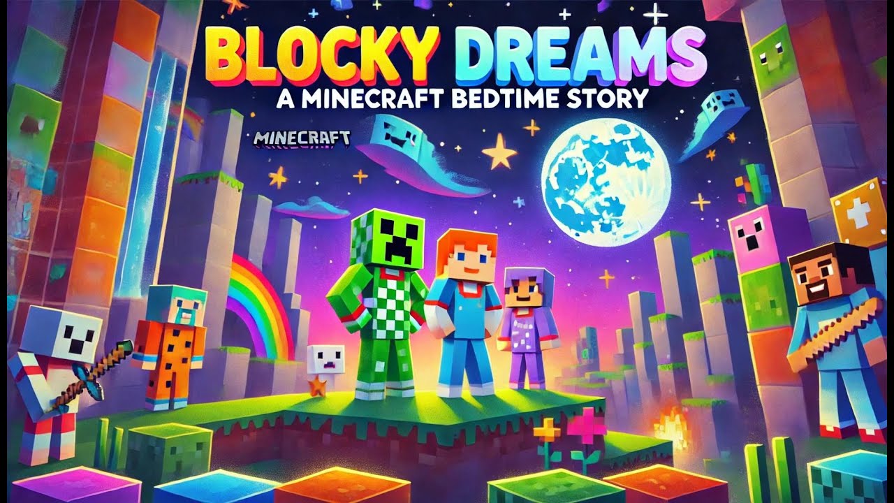 Blocky Dreams: A Minecraft Bedtime Story|Relaxing Bedtime Story for ...