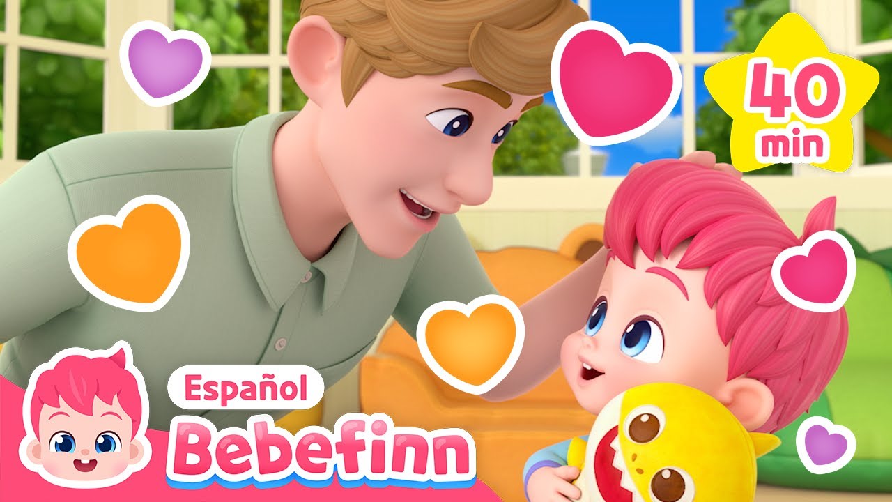 Papi es mi Superhéroe💕 | Papa, Te Amo | Canciones Infantiles | Bebefinn ...