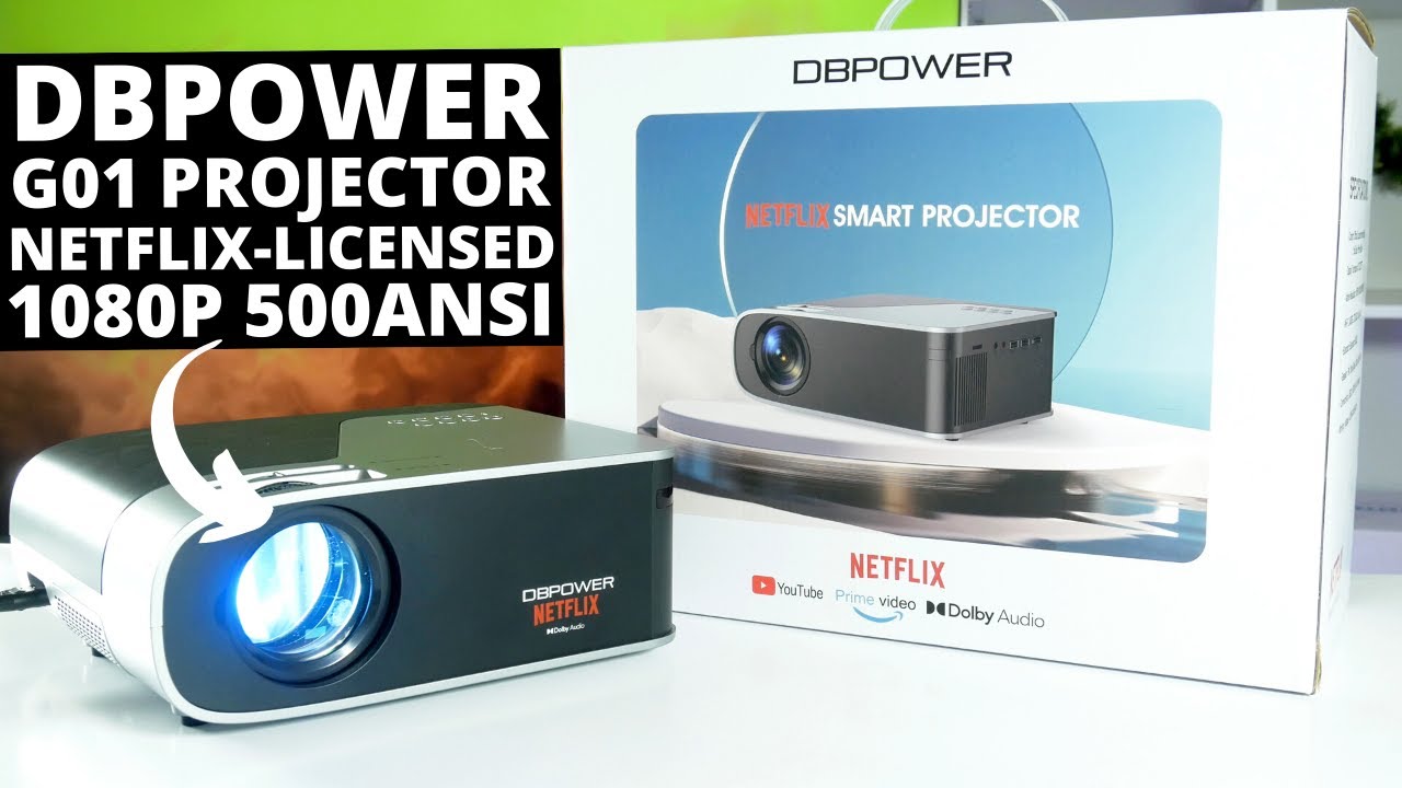 DBPower G01 REVIEW: $139 Projector For Netflix and MORE! - YouTube