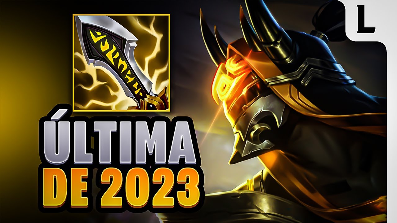 (ÚLTIMA DO ANO) MASTER YI DE GUME DO INFINITO! - YouTube