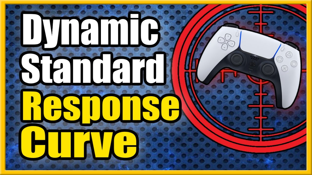 COD Black Ops Cold War Dynamic Aim Response Curve vs Standard (Which is ...
