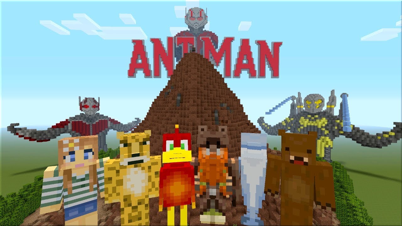 ANTMAN and the WASP - Minecraft XBOX : Hide and Seek AND Murder Mystery ...