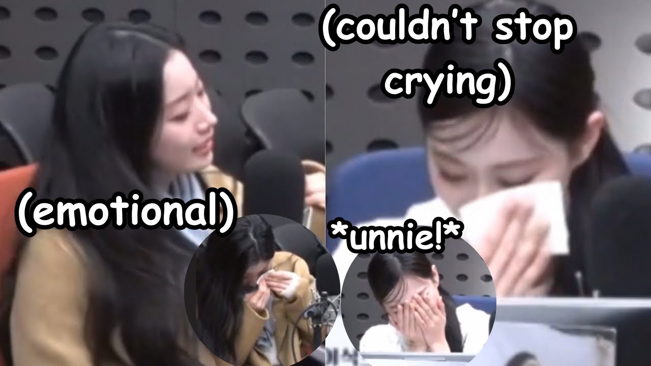 tzuyu and dahyun can’t stop crying after hearing this from each other ...