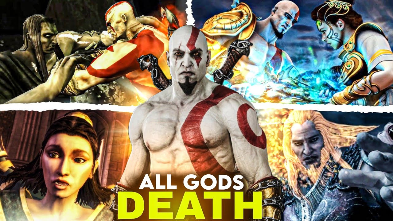 All Greek Gods Killed by Kratos | Every Gods Death Explained (God of ...