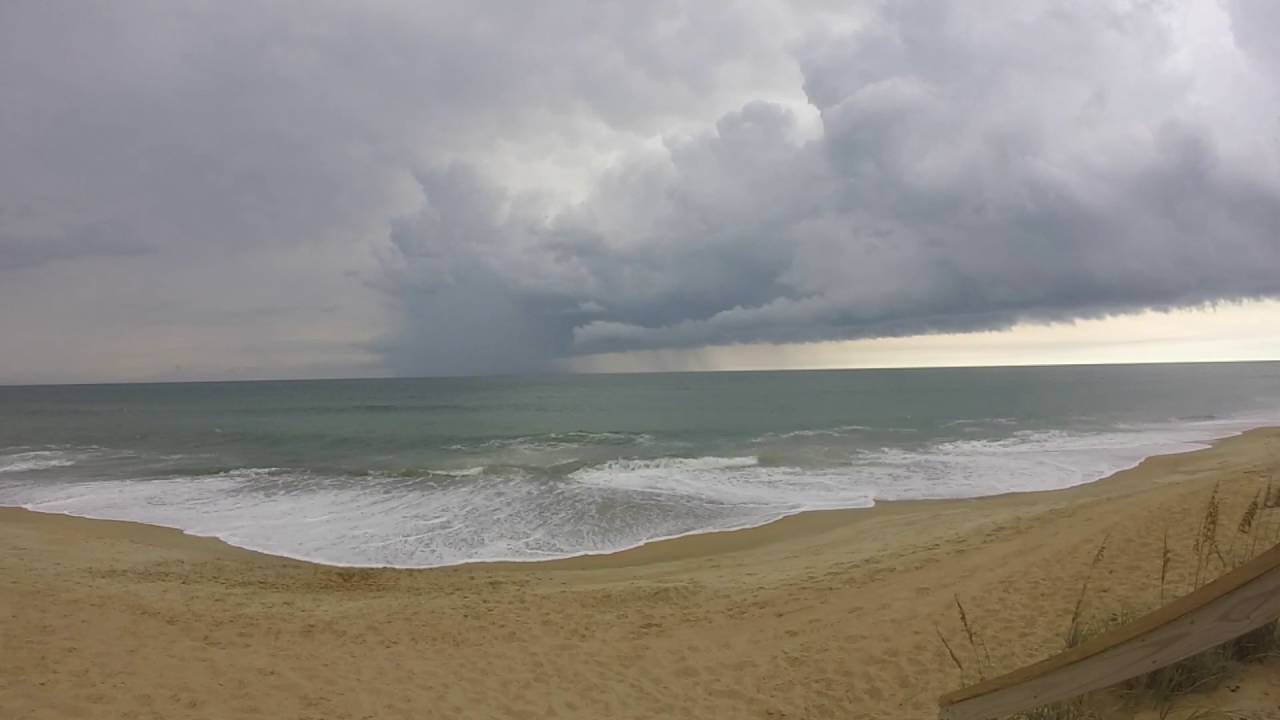 Outer Banks Storm Front Timelapse - YouTube
