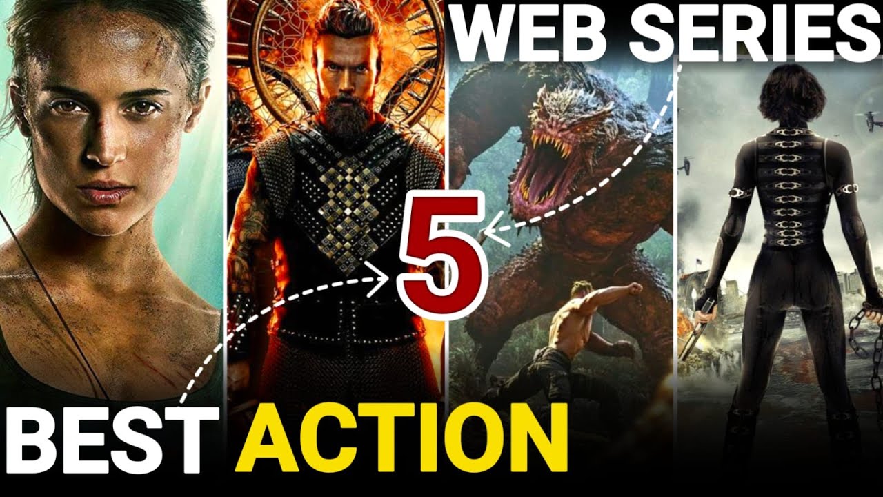 5 BEST ACTION ADVENTURE Web Series 2024 | Action Web Series Most Watch ...