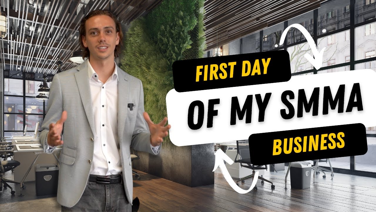 Starting My SMMA Business | Office Tour & New Team Members - YouTube