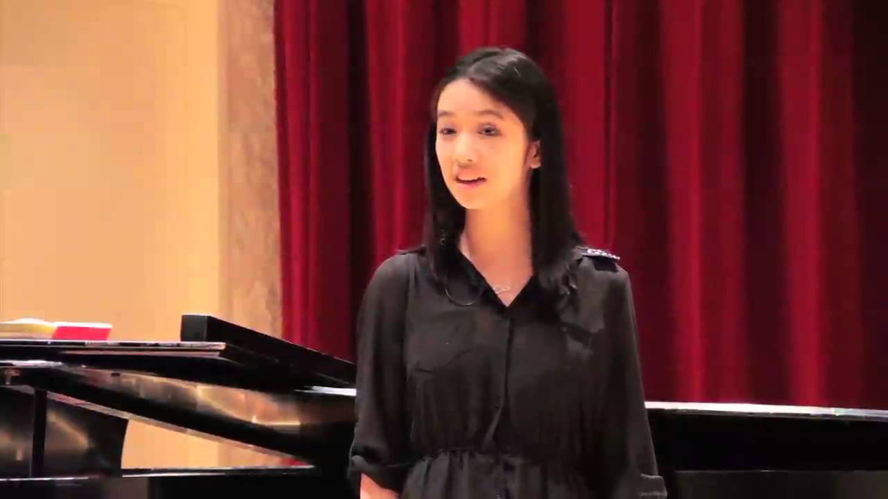 HL Art Song 2014 Christina Hong - YouTube