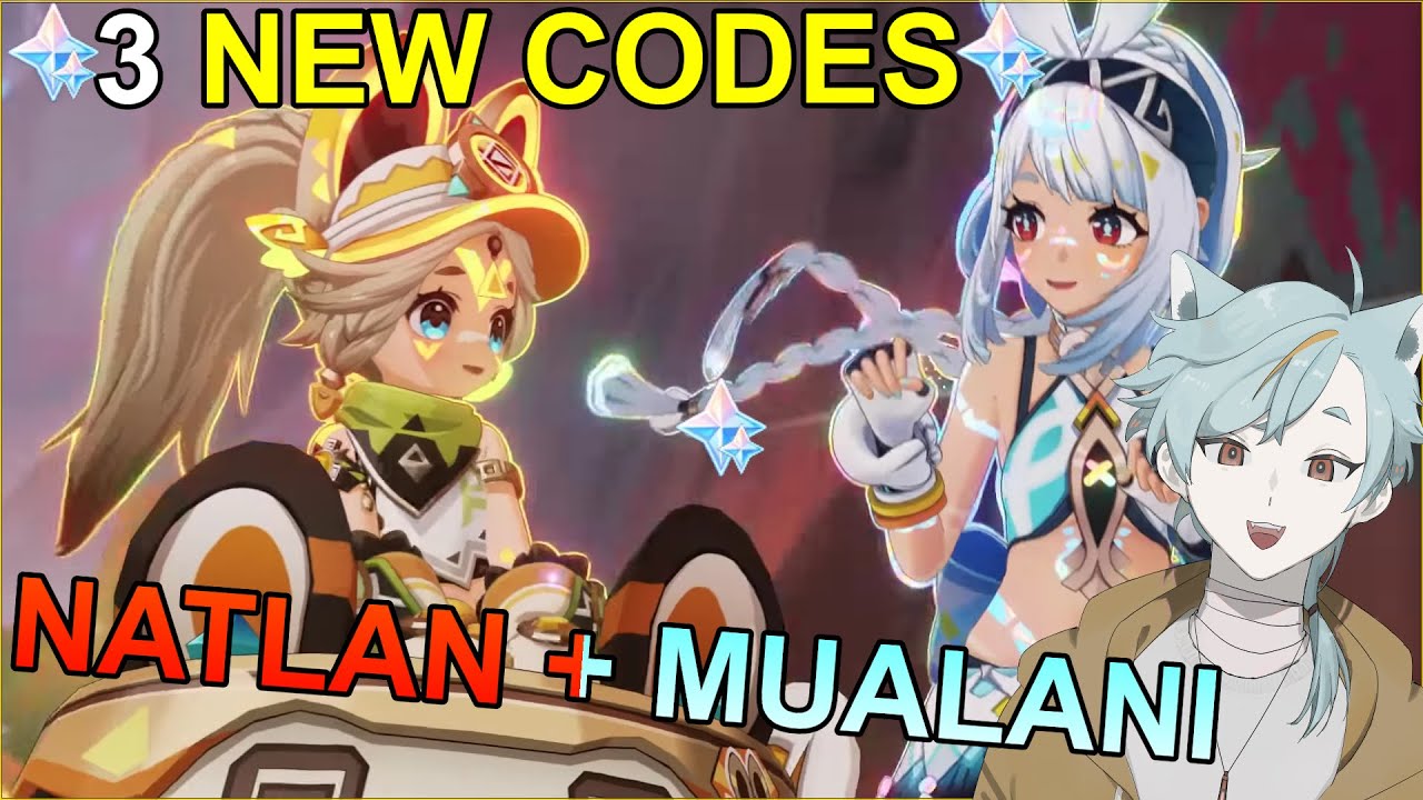 3 NEW Natlan CODES (220 Primos) | NATLAN + MUALANI RELEASED In Genshin ...