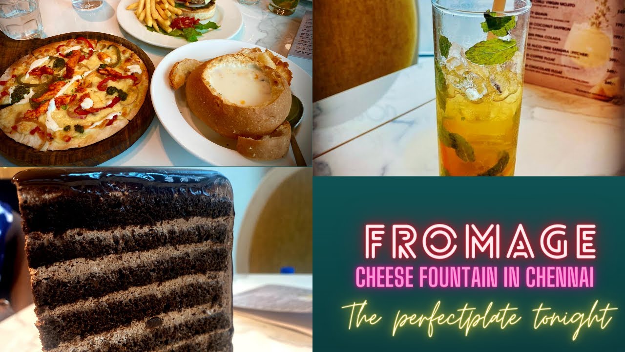 FROMAGE RESTAURANT | best place for cheese lovers|cheese fountain - YouTube