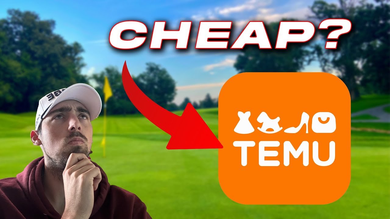 I REVIEW EVERY GOLF PRODUCT ON TEMU - YouTube