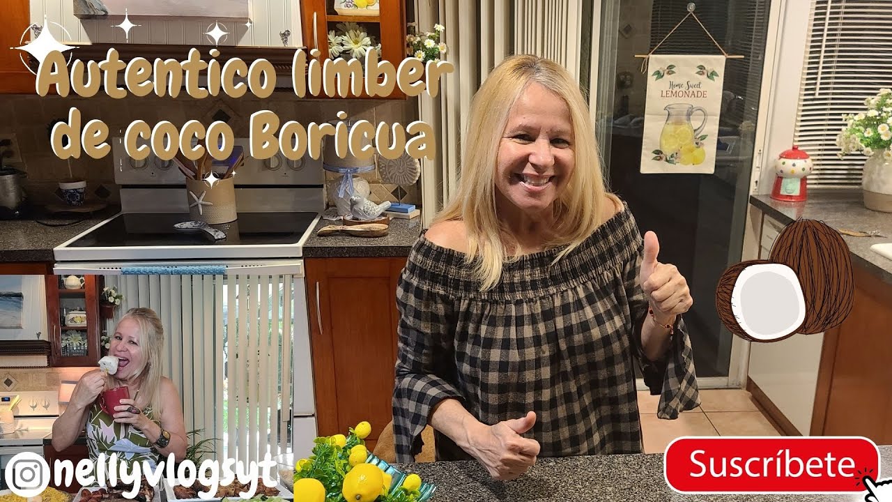 RECETA DE LIMBER DE COCO | NELLY VLOGS - YouTube