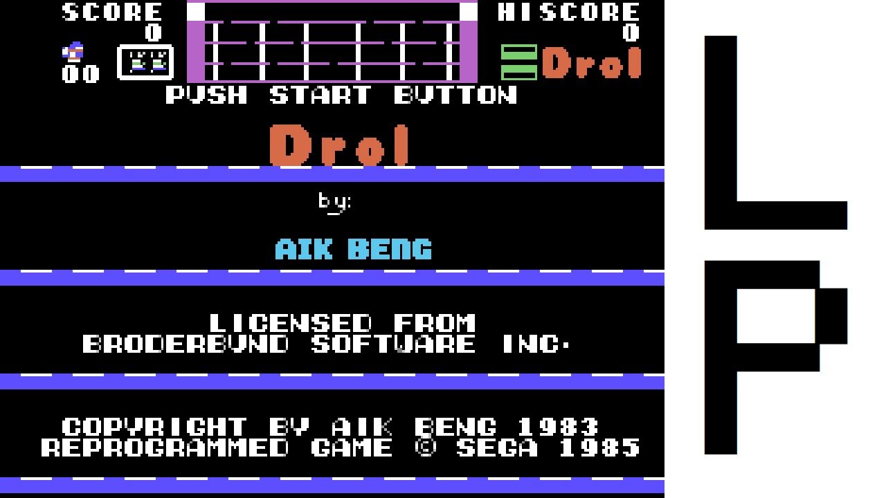 Let's Play Drol (SG-1000), Longplay - YouTube