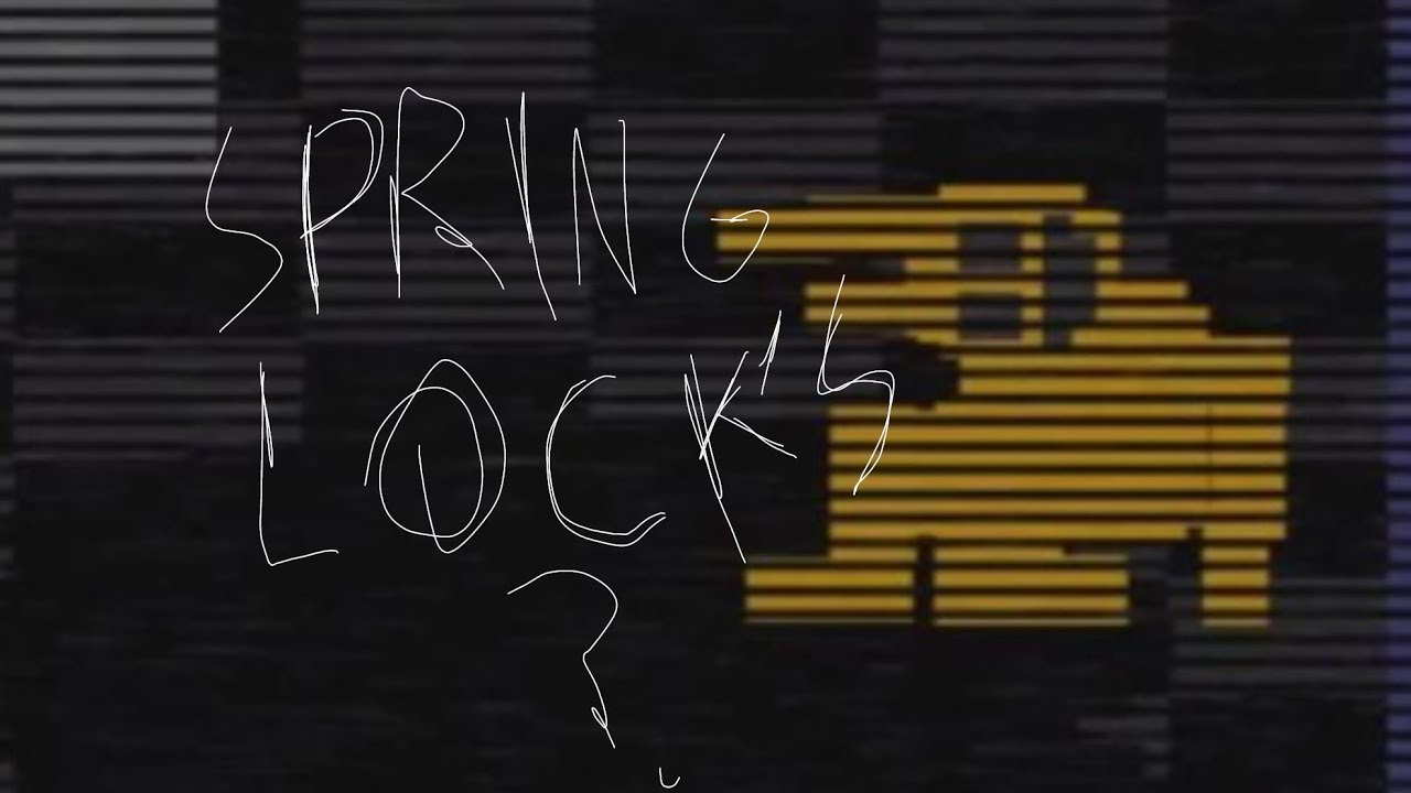 my guess on springlocks and how they work[fnaf analysis] - YouTube