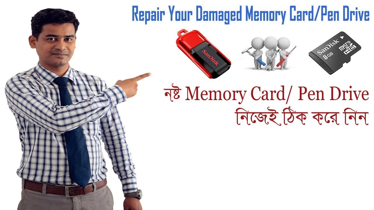 How To Repair Damaged/Corrupted/Write Protected Memory Card/Pen Drive ...