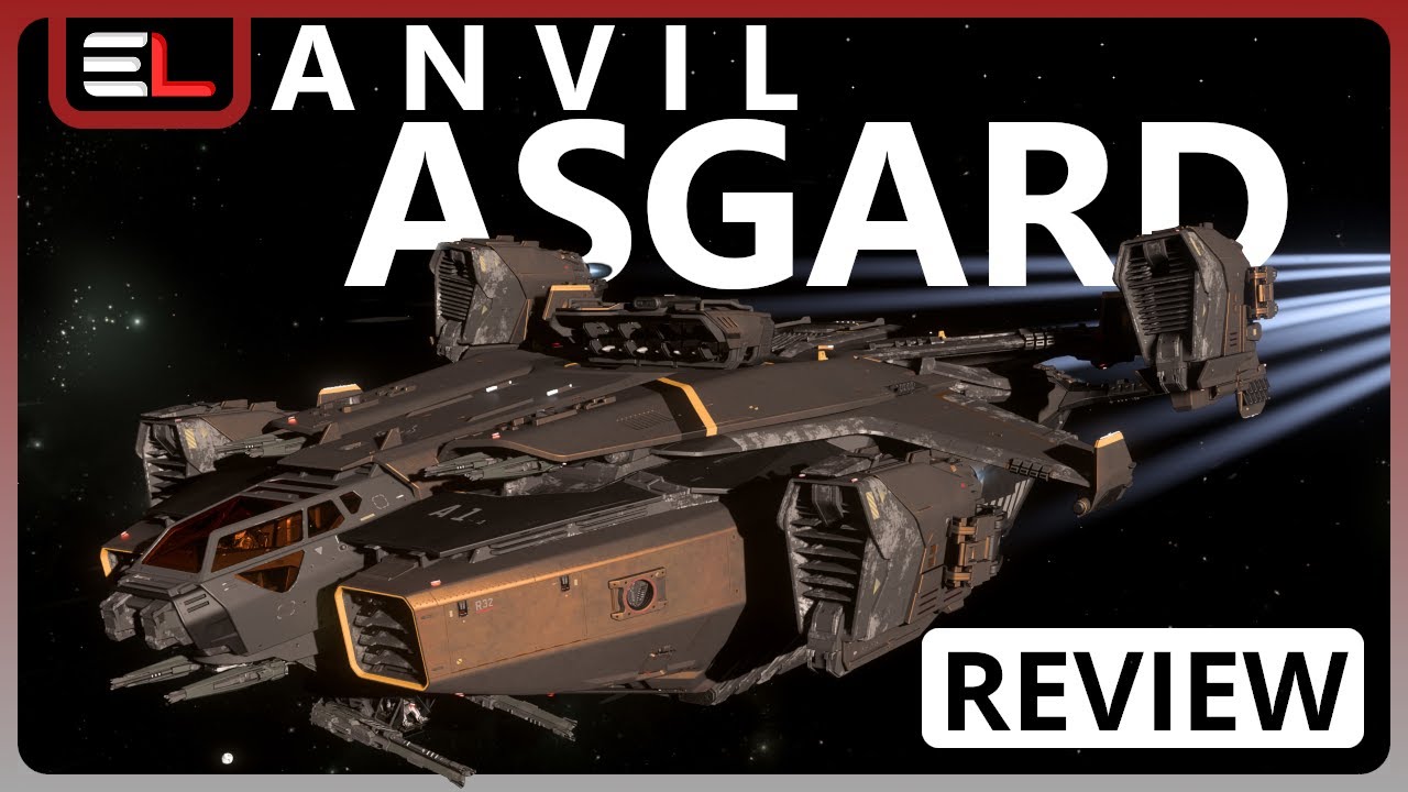 Star Citizen 4.5: 10 Minutes More or Less Ship Review - ANVIL ASGARD ...