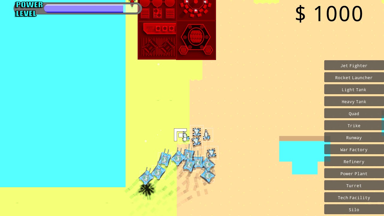 RTS - Game Maker Example - Explosions added, ai building - YouTube